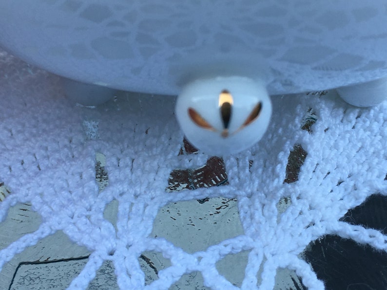 Vintage Japan Meito China Handpainted 3-toed Bowl and Matching China ...