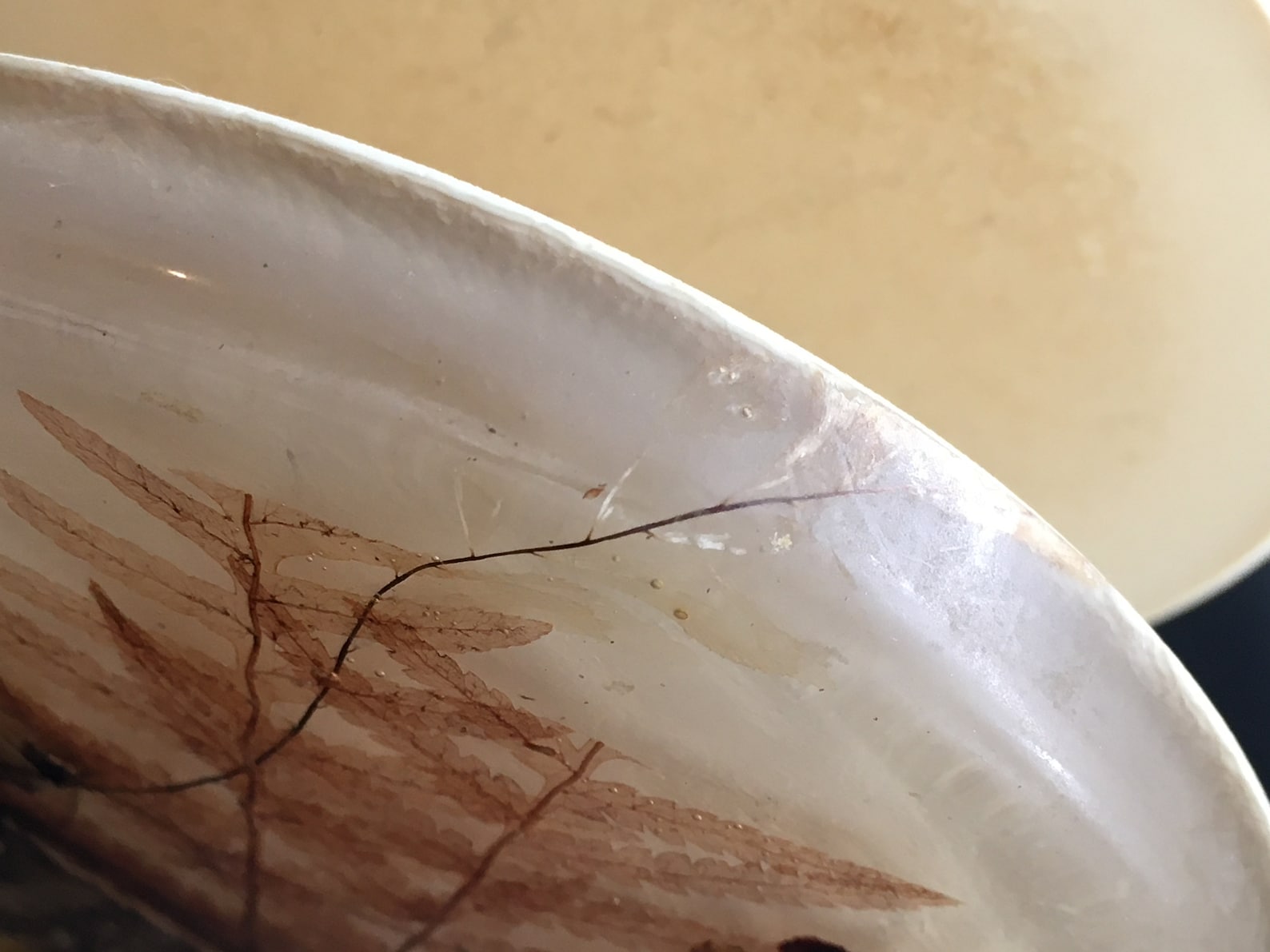 Vintage Colorflo Lucite Resin Leaf and Basket Round | Etsy