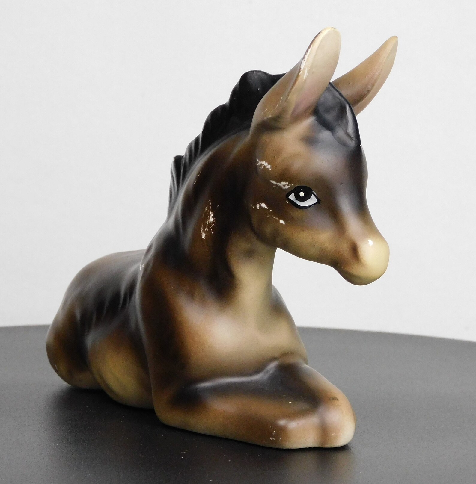 Vintage Enesco Japan Ceramic Donkey Figurine With Original - Etsy