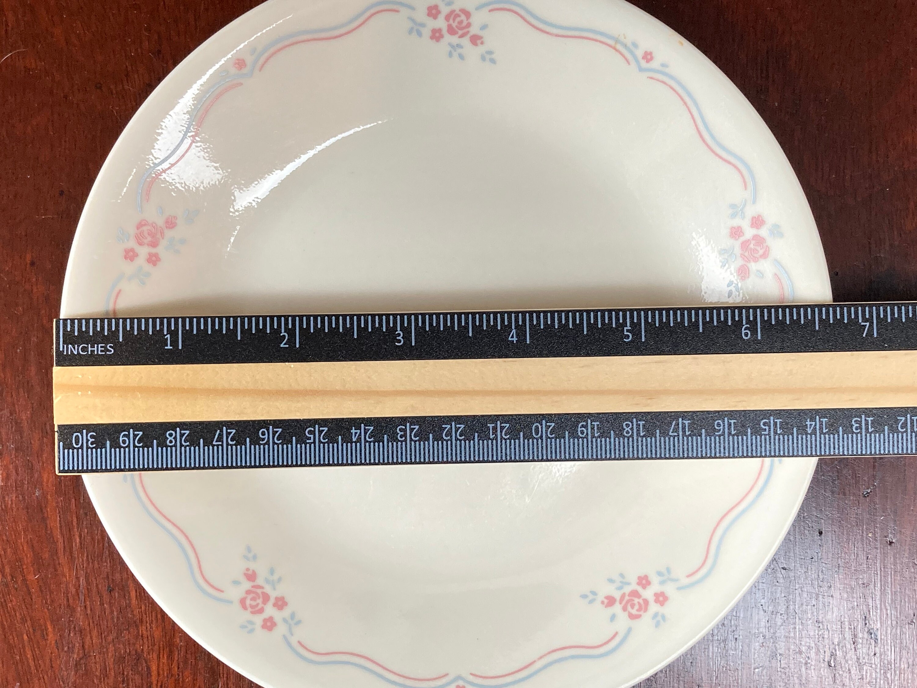 Vintage, Corelle, English Breakfast Pattern, Set of Two Dinner Plates ...