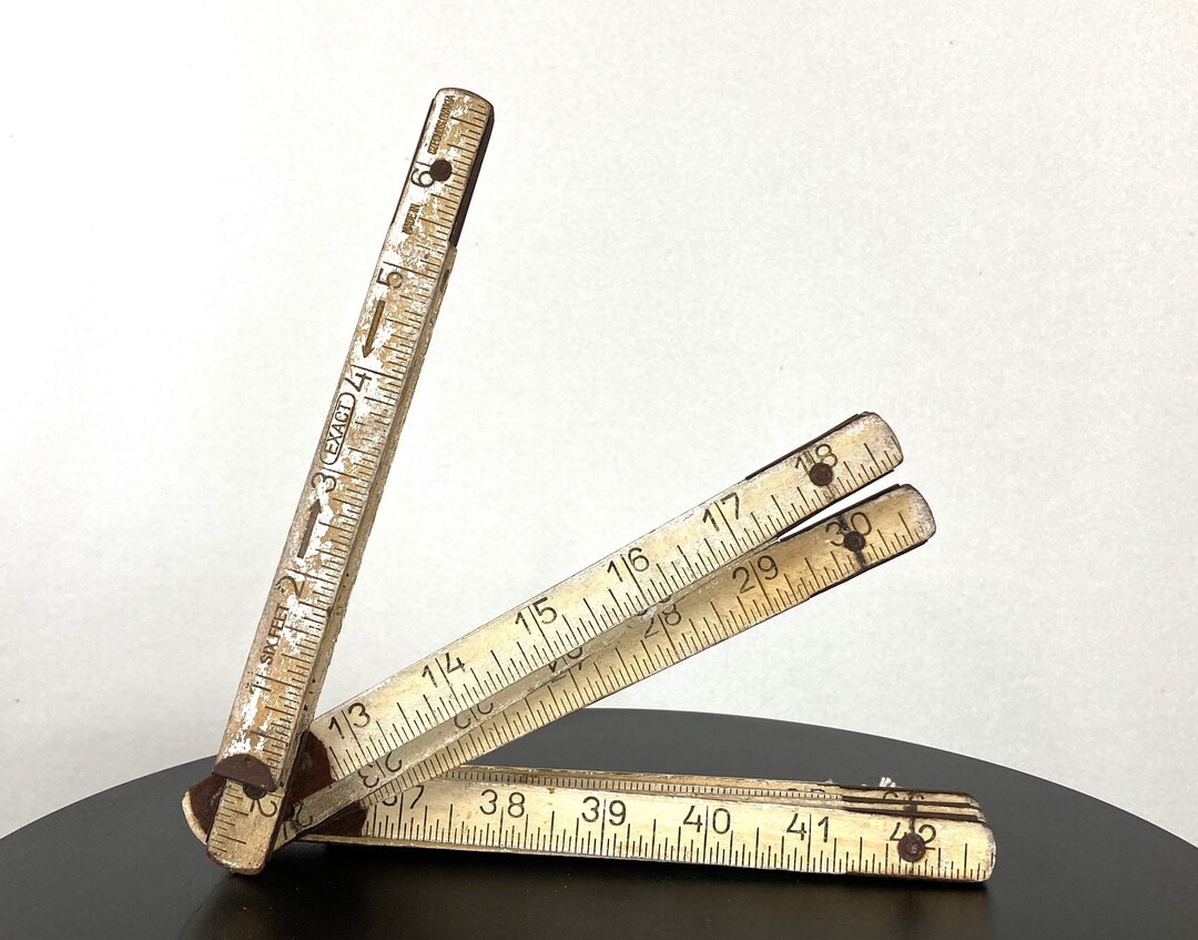 Vintage, Six Foot, Folding Wooden Ruler, Made in Czechoslovakia - Etsy