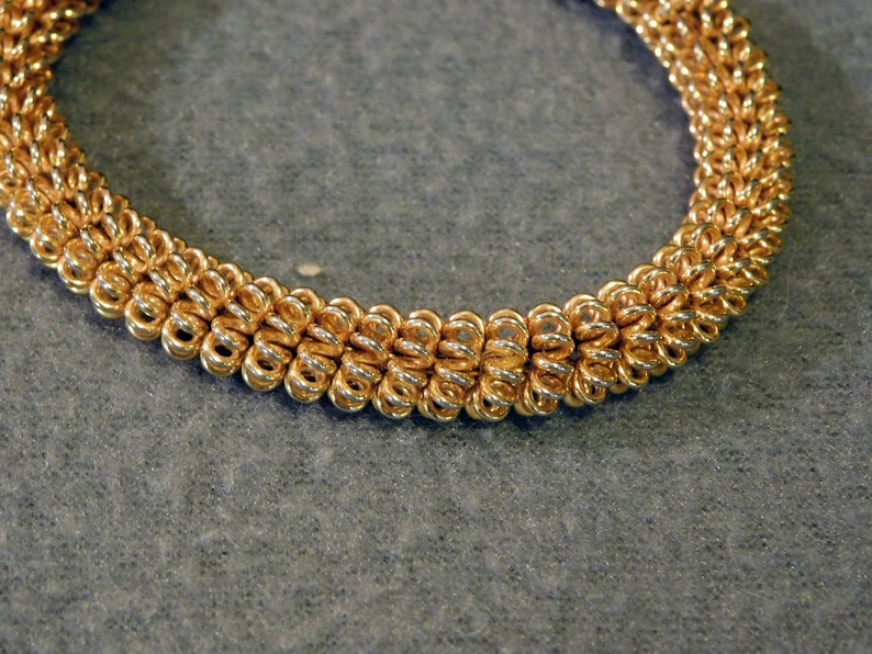 Vintage Spring Coil Bracelet - Etsy
