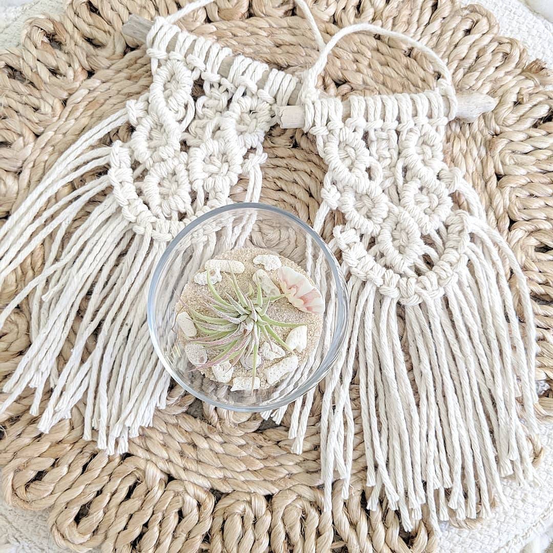 Mini Macrame Favors/ Mini Macrame Wall Hanging Favors - Etsy