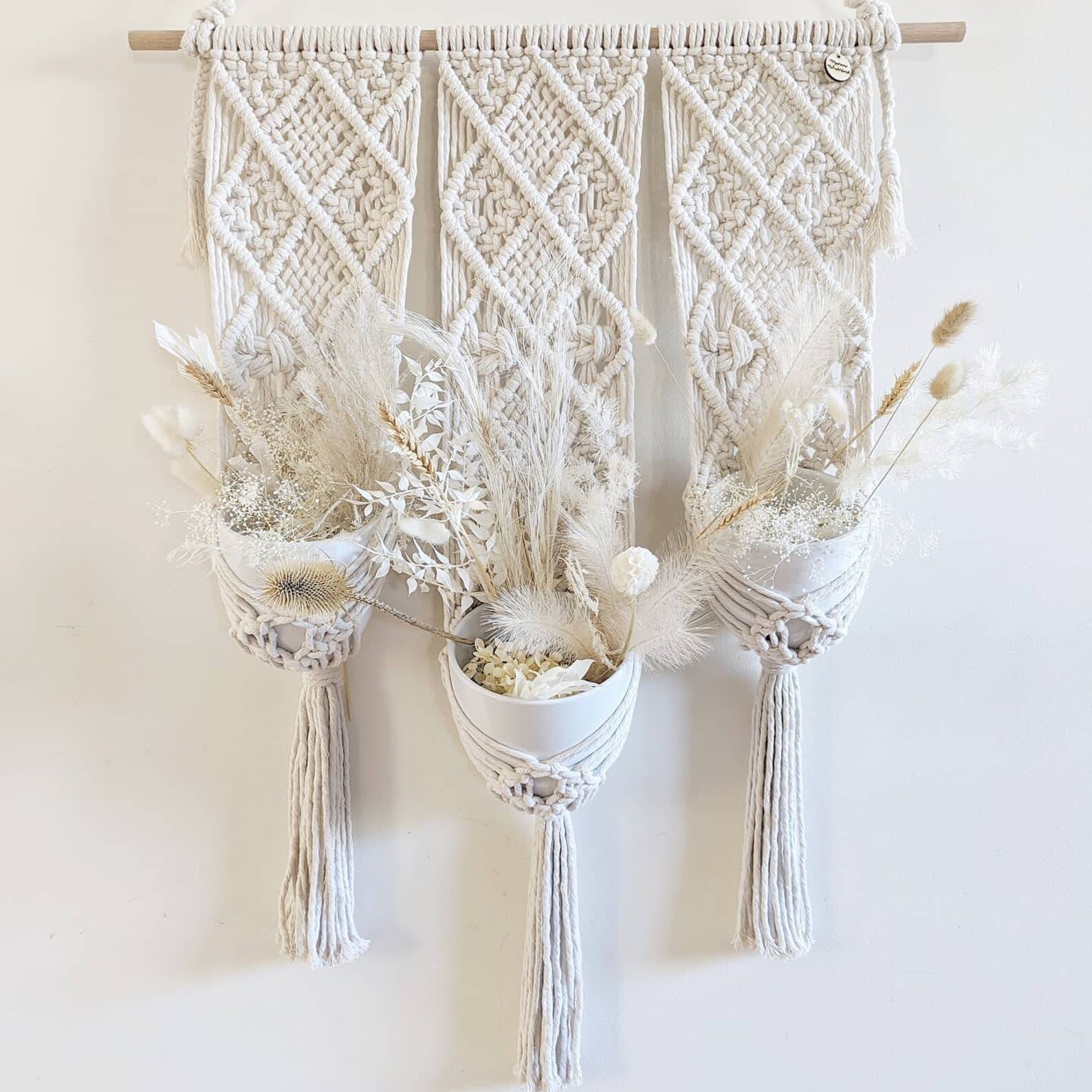 Macrame Plant Hanger / Macrame Wall Plant Hanger / Macrame | Etsy