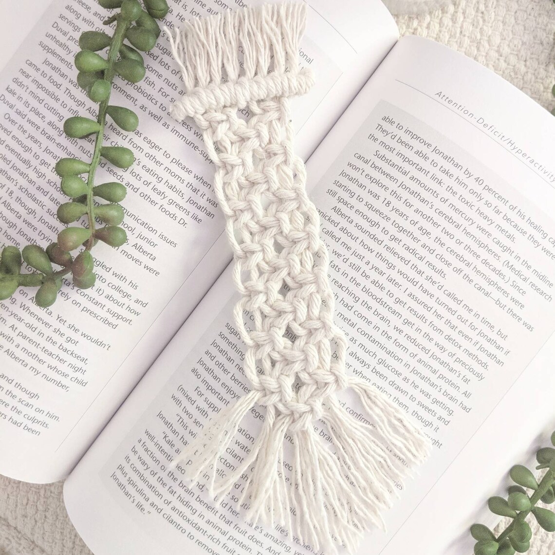 Macrame Bookmark / Bookmark / Handmade Bookmark - Etsy
