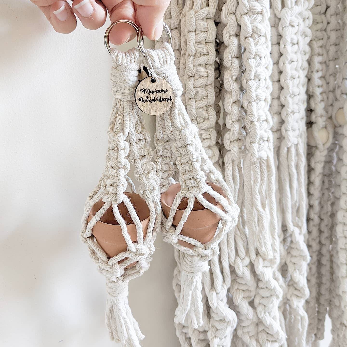 Mini Macrame Plant Hanger / Small Macrame Plant Hanger / Mini - Etsy