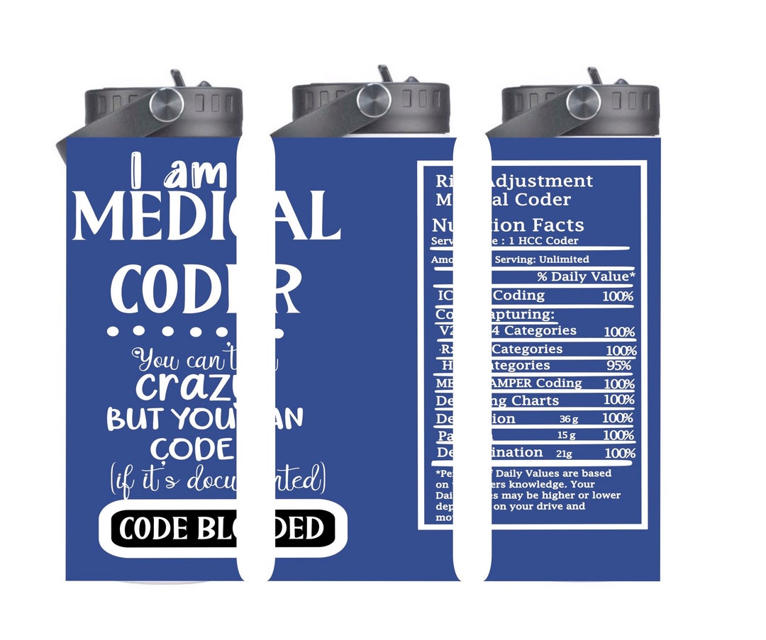 20oz Medical Coder Tumbler - Etsy