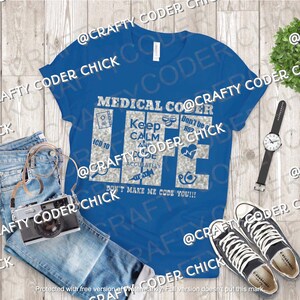 Medical Coder Life SVG File Only - Etsy Canada