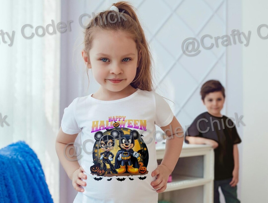 Mickey & Minnie Mouse Batman Crew Youth-adult Unisex Shirt Sizing - Etsy