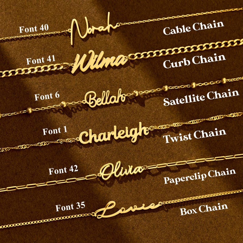 Script Jewelry Bracelet - Etsy
