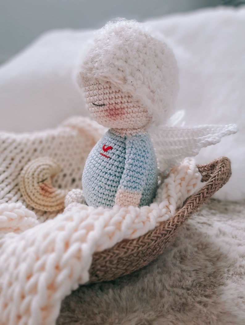 Crochet Pattern Angel Doll Guardian Angel Crochet Pattern - Etsy