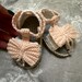 Knitted Sandals for a Girl - Etsy