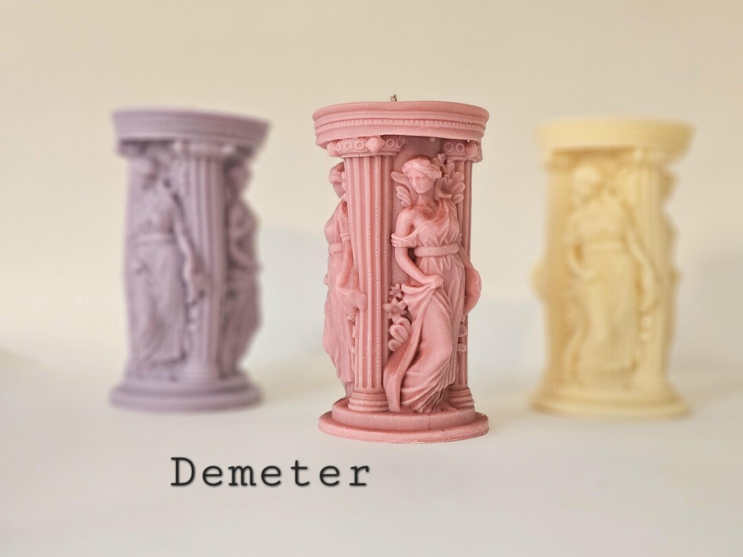 Goddess Mythology Candles: DEMETER - Chose Your Favorite Color and ...