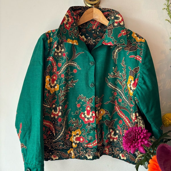 Batik Jacket - Etsy