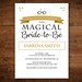 Magical Bridal Shower DIY Printable Invitation Instant Download ...