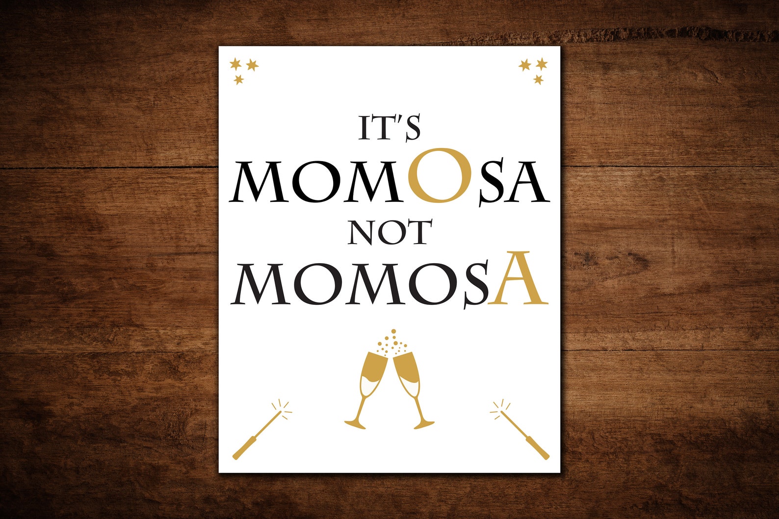 Magical BABY Shower DIY Printable Momosa Instant Download - Etsy