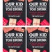 Teacher Gift Our Child Might Be the Reason You Drink DIY Printable Wine ...