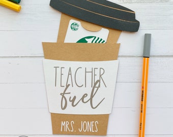 Starbucks Teacher First Day - Etsy