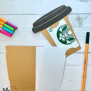 Teacher Back to School Gift Coffee Gift Card Holder Teacher First Day ...