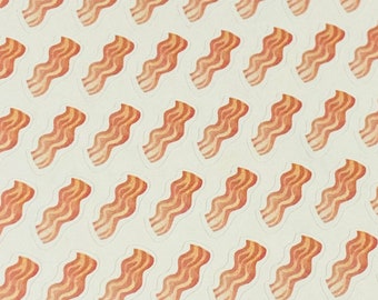 Bacon Sticker | Etsy