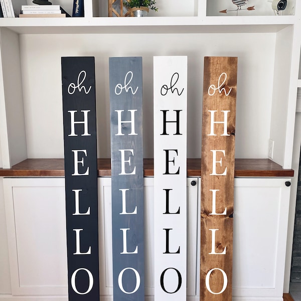 Oh Hello Sign - Etsy