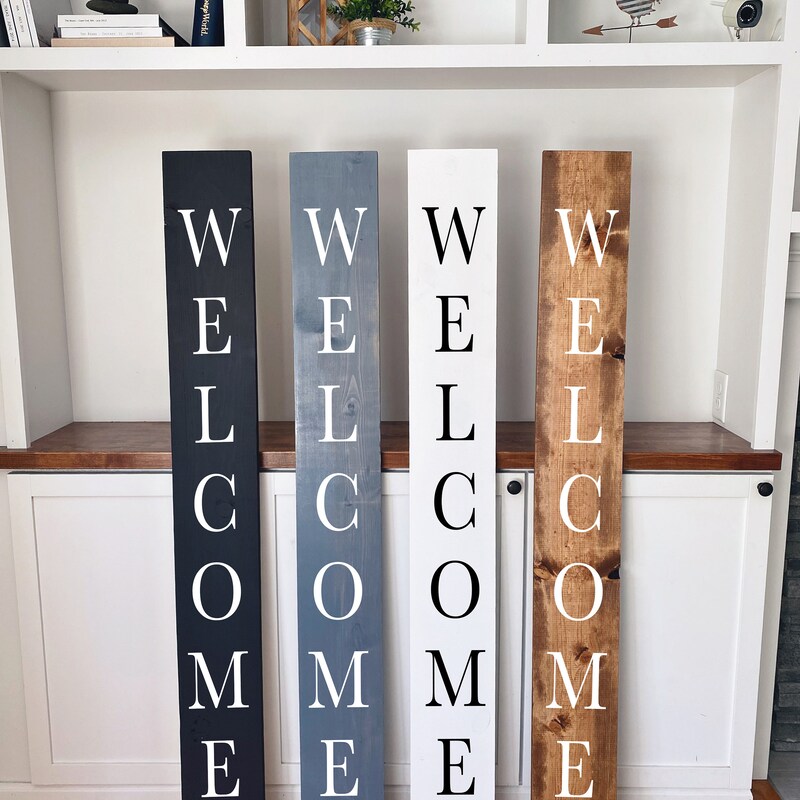 Outdoor Welcome Sign - Etsy