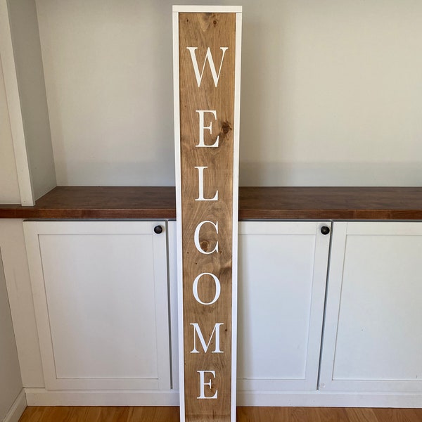 Wooden Welcome Sign - Etsy