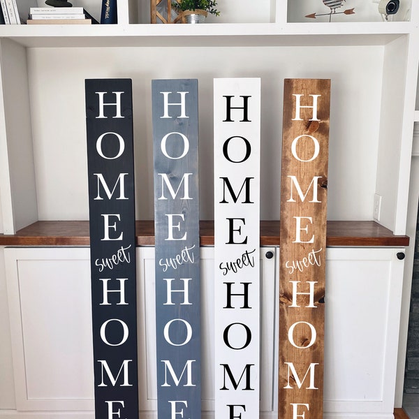 Outdoor Home Sweet Home Sign - Etsy