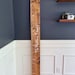 Black Growth Chart Ruler Black Wood Ruler Kids Room Decor Rustic Ruler ...