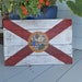 Reclaimed Wood State of Florida Flag - Medium - Etsy