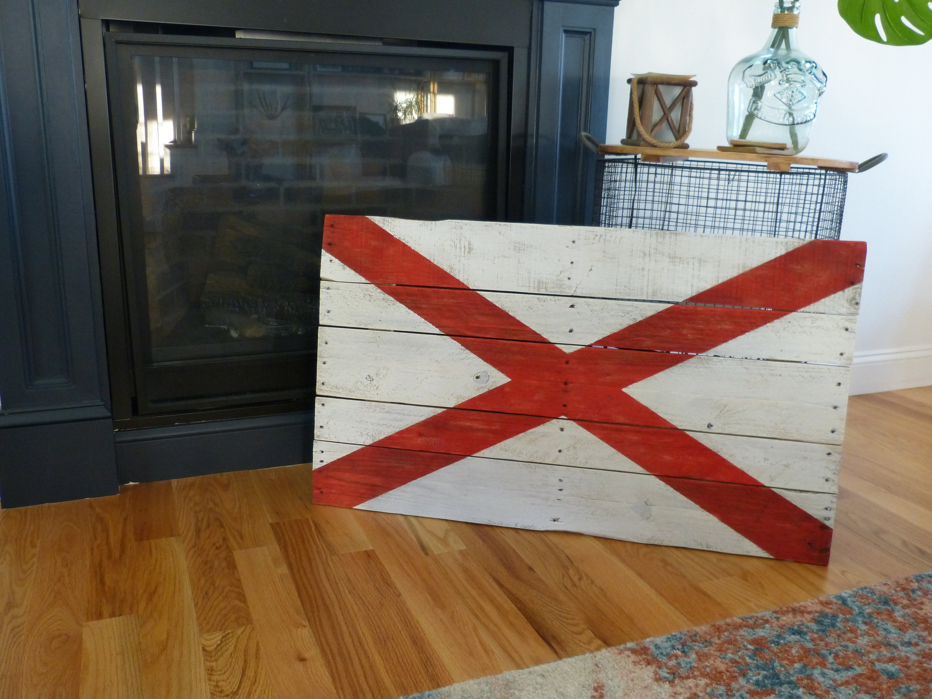 Alabama Flag Wall Decor - Etsy