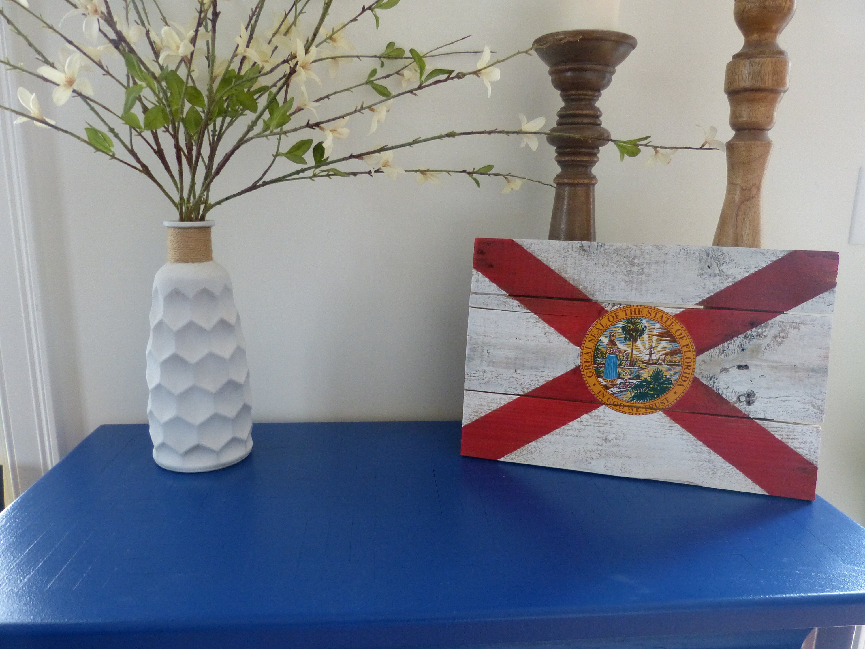 Reclaimed Wood State of Florida Flag Small - Etsy