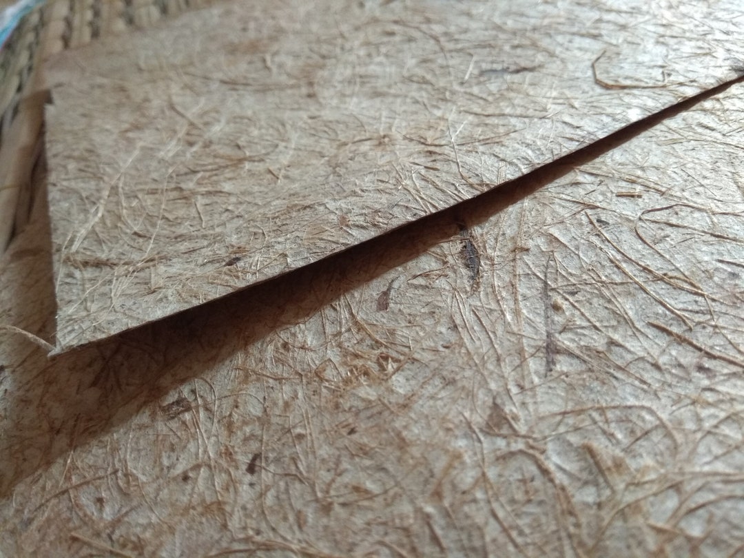 Old Banana Fiber Paper -handmade Paper From Banana Fiber - Decorative ...