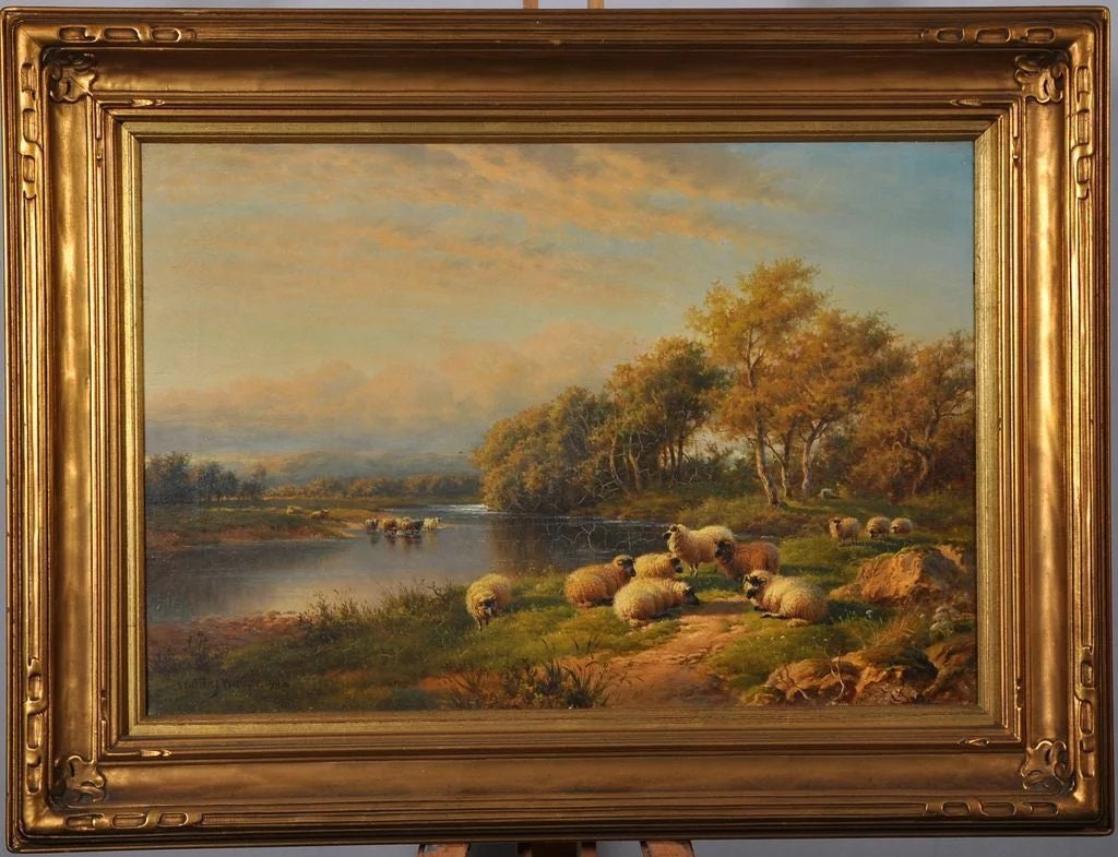 Fine Oil Painting by Well Listed Artist Walter J. Watson Dated 1904. - Etsy