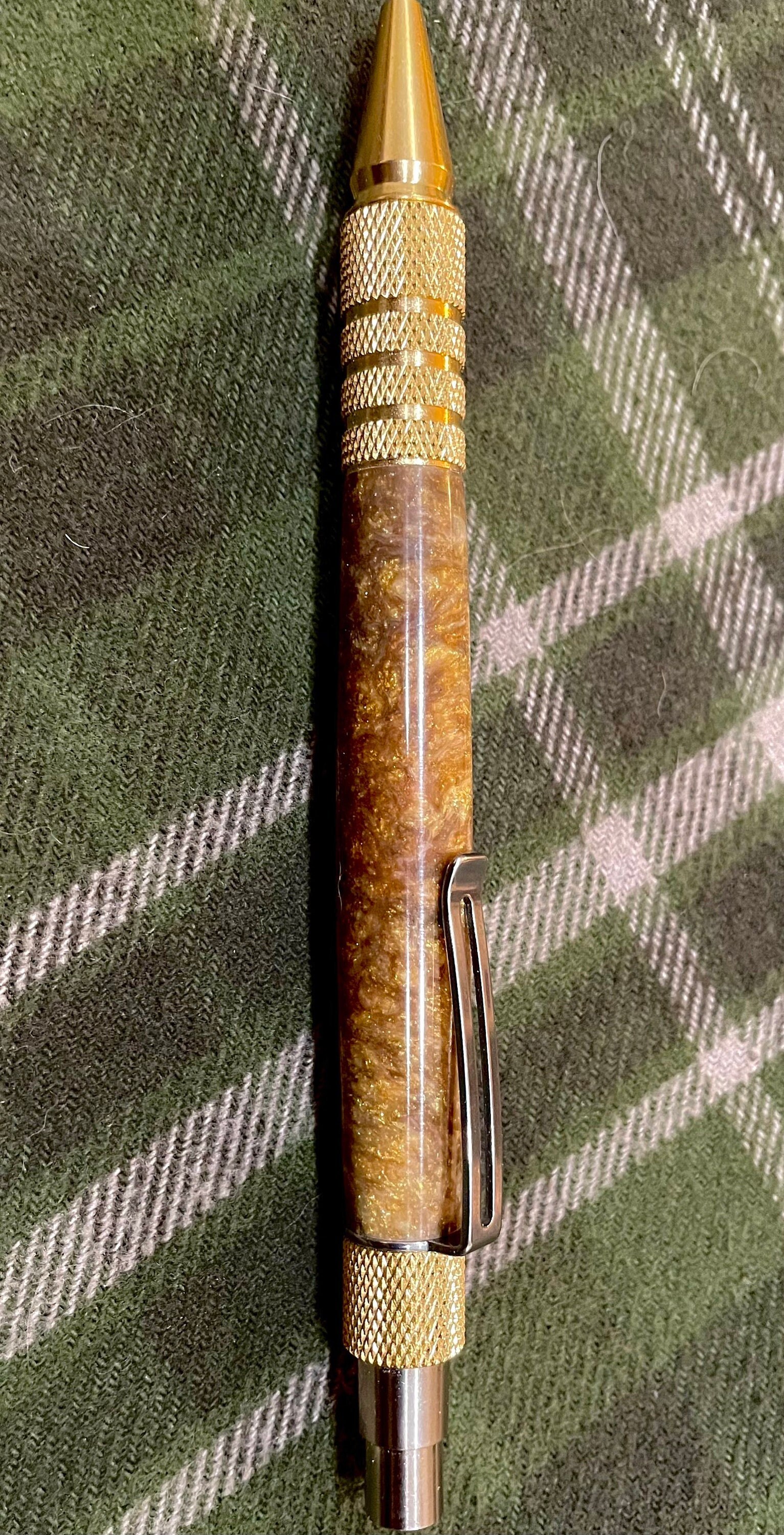 Gold EDC Click Pen - Etsy
