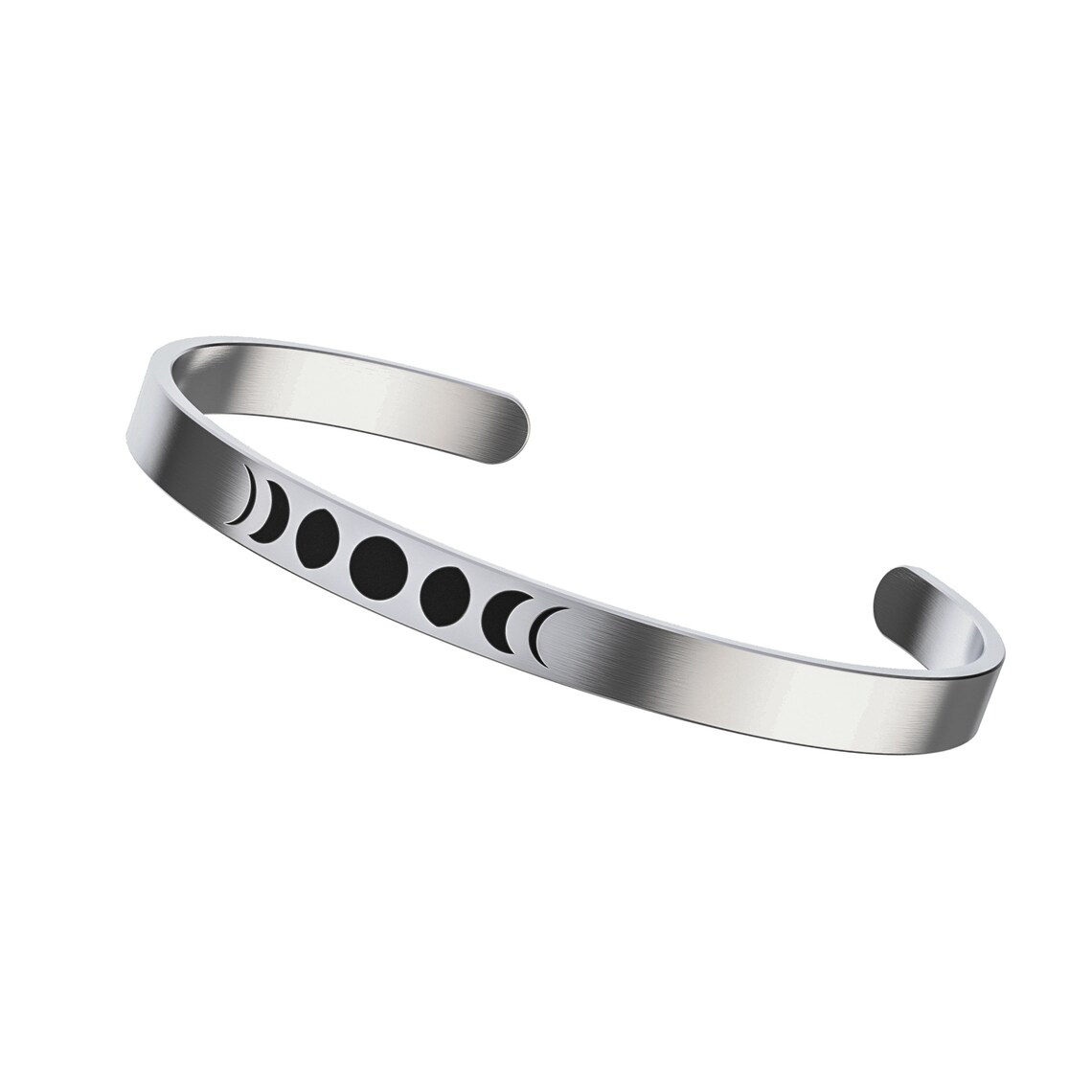 Moon Phases Bracelet Moon Gifts for Women Cute Stainless | Etsy