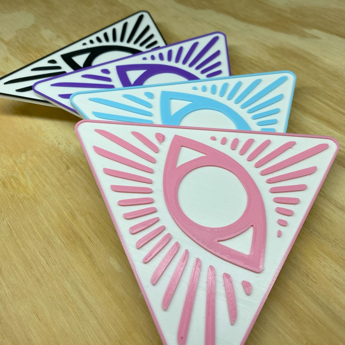All-seeing Eye Charm for Bogg Bag - Triangular Mystical Eye Bag ...