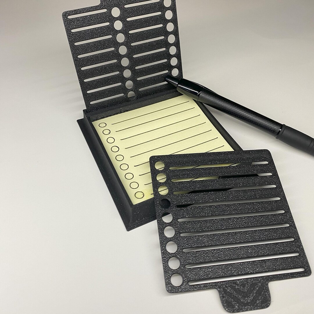 Sticky Note List Stencil / To-do List Stencil / Office Supplies ...