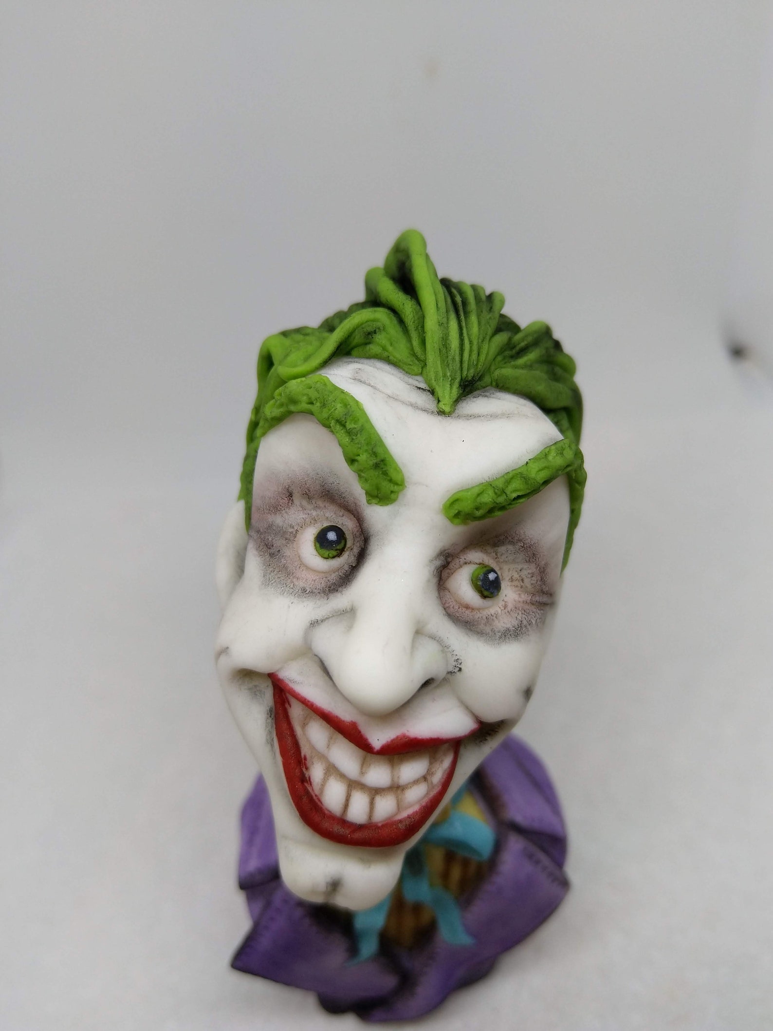 The Joker Cake Topper Handmade Edible Personalised Birthday Decoration ...