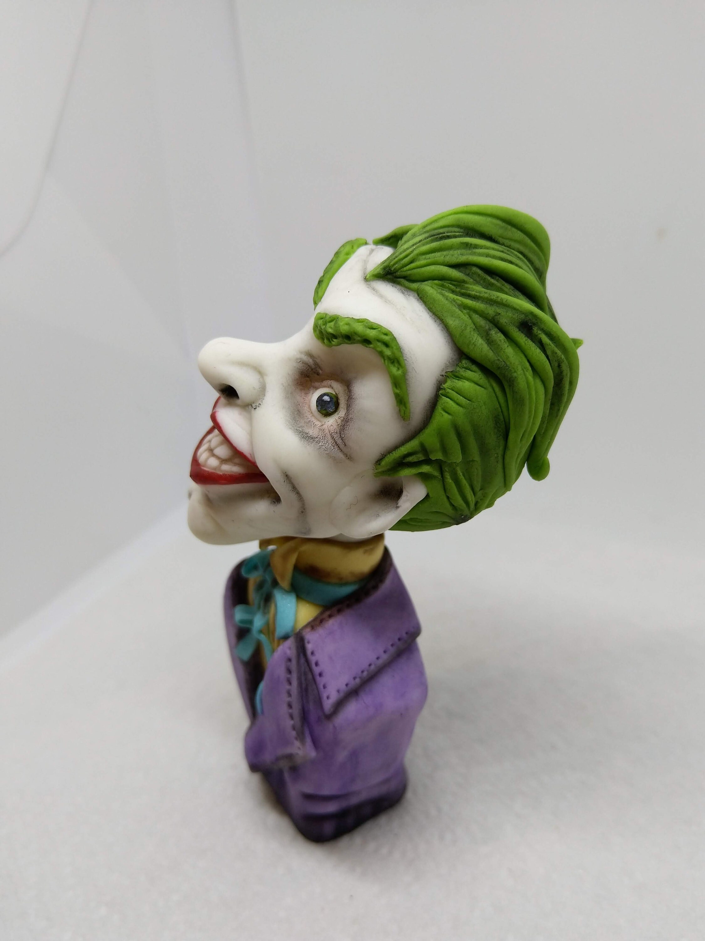 The Joker Cake Topper Handmade Edible Personalised Birthday Decoration ...