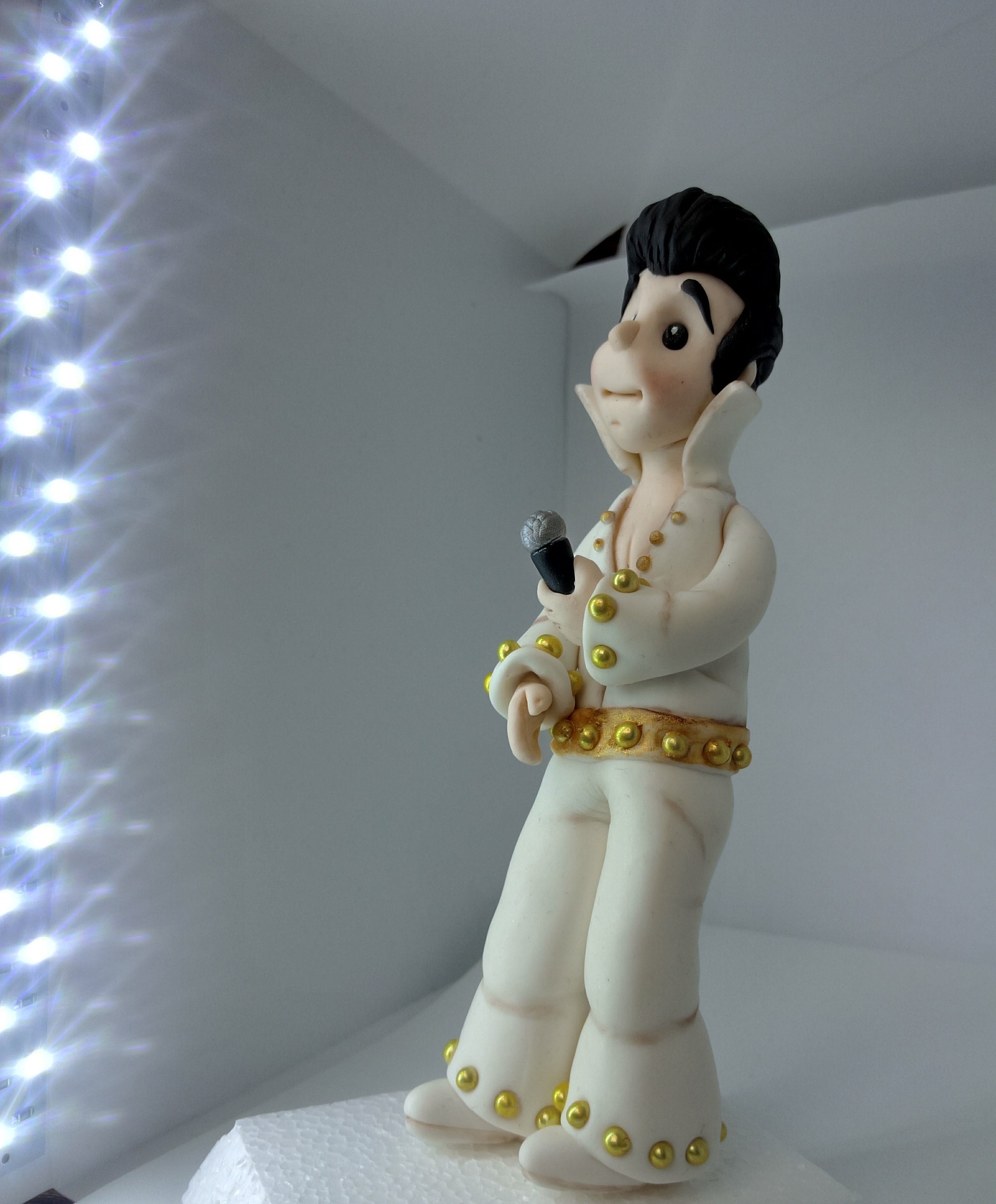 Elvis Presley Cake Topper Handmade Edible Personalised - Etsy UK