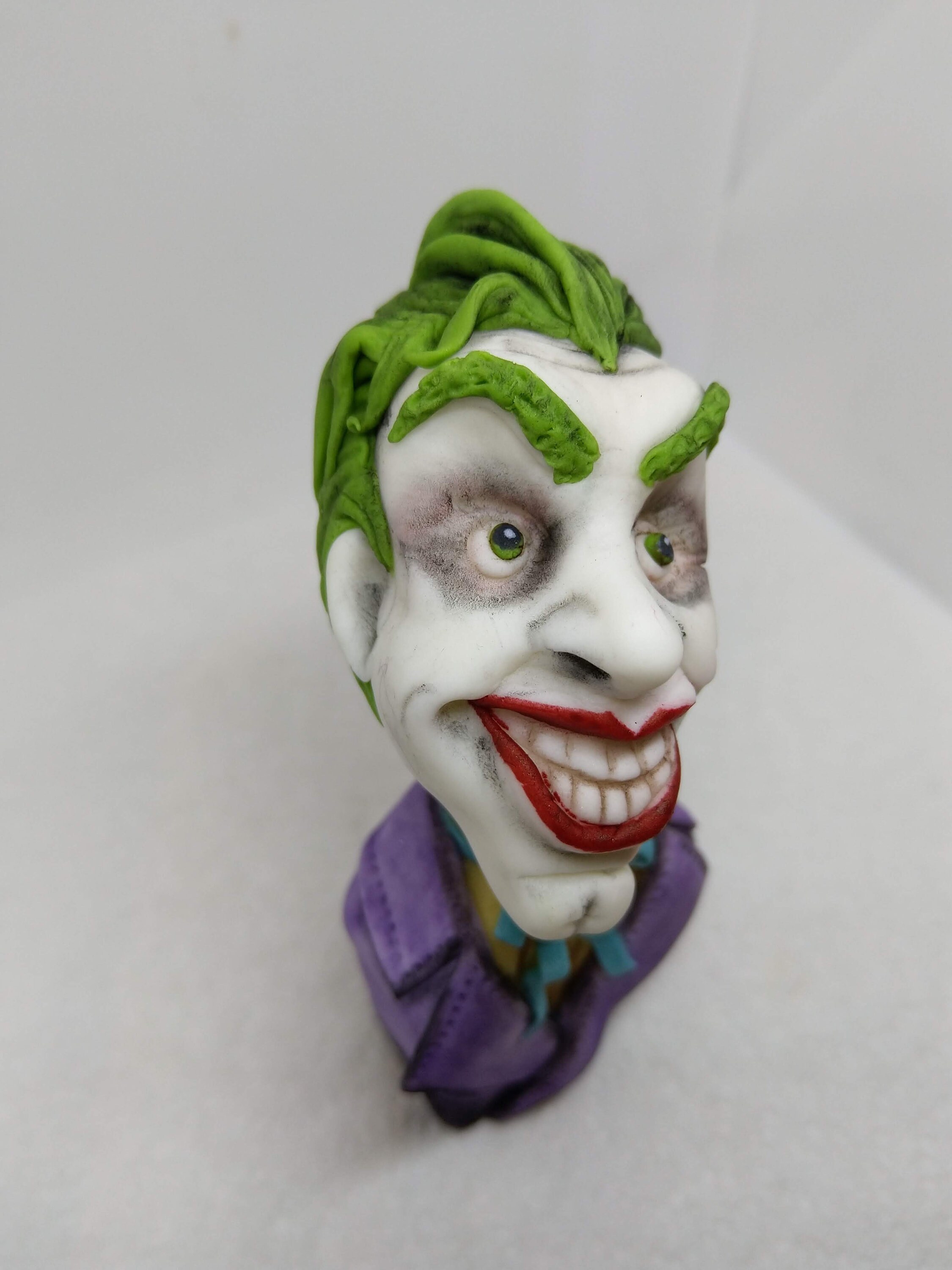 The Joker Cake Topper Handmade Edible Personalised Birthday Decoration ...