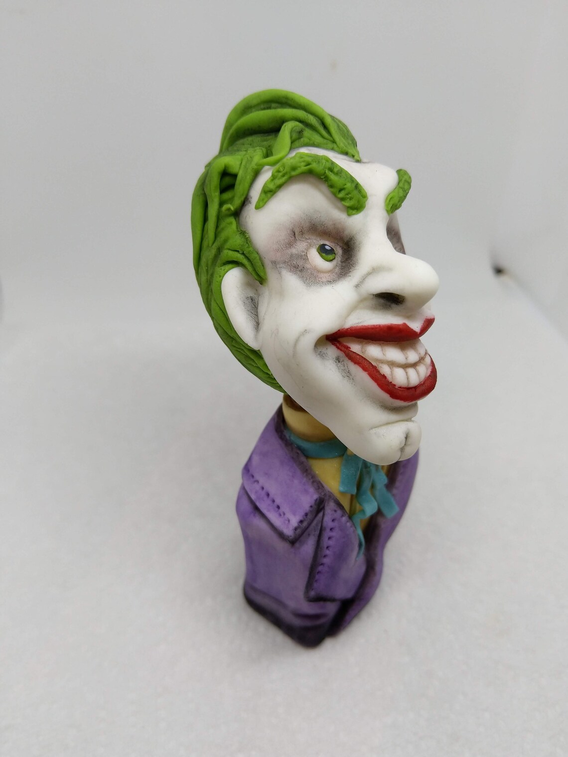 The Joker Cake Topper Handmade Edible Personalised Birthday Decoration ...