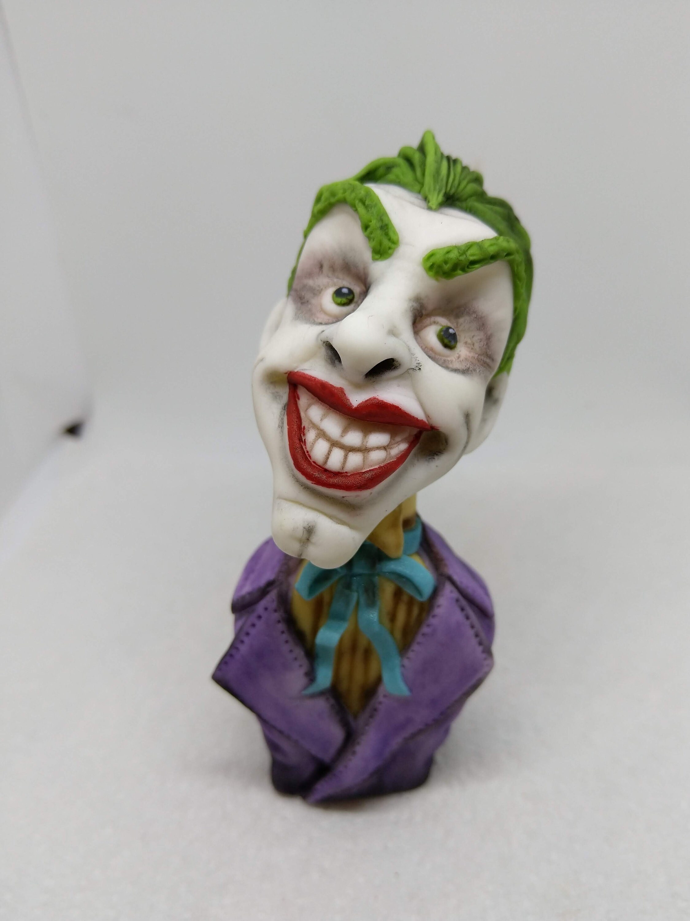 The Joker Cake Topper Handmade Edible Personalised Birthday Decoration ...