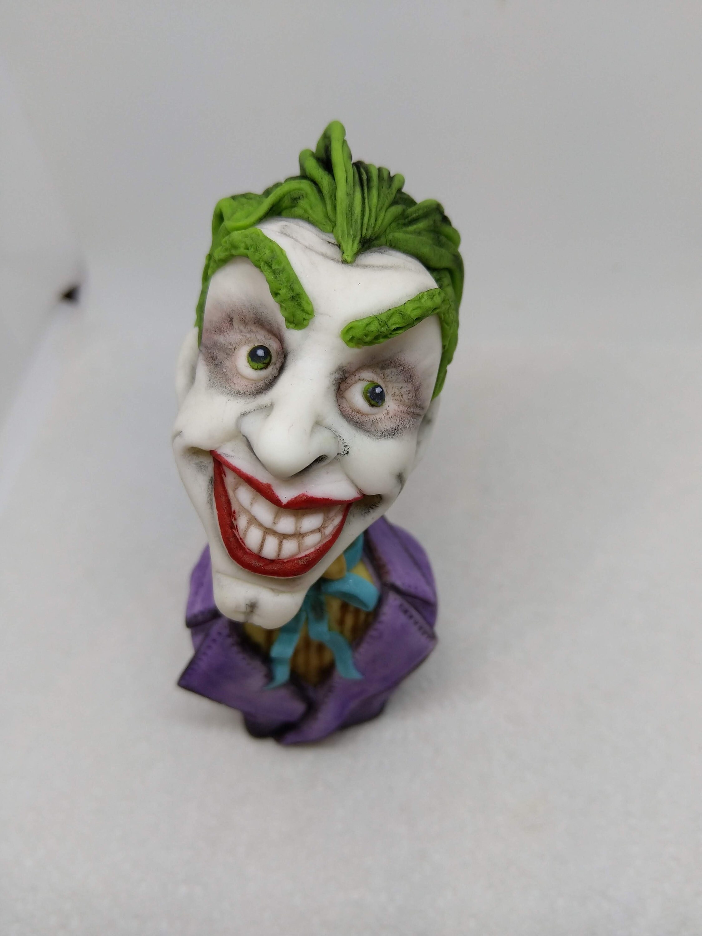 The Joker Cake Topper Handmade Edible Personalised Birthday Decoration ...