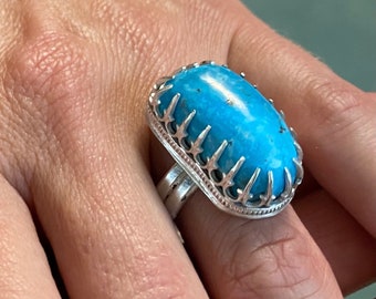 Turquoise Statement Ring - Etsy
