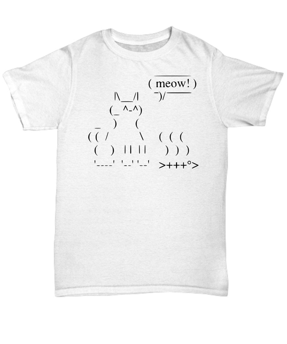 Sad Cat Emoji Ascii Art Cat T-Shirt | atelier-yuwa.ciao.jp