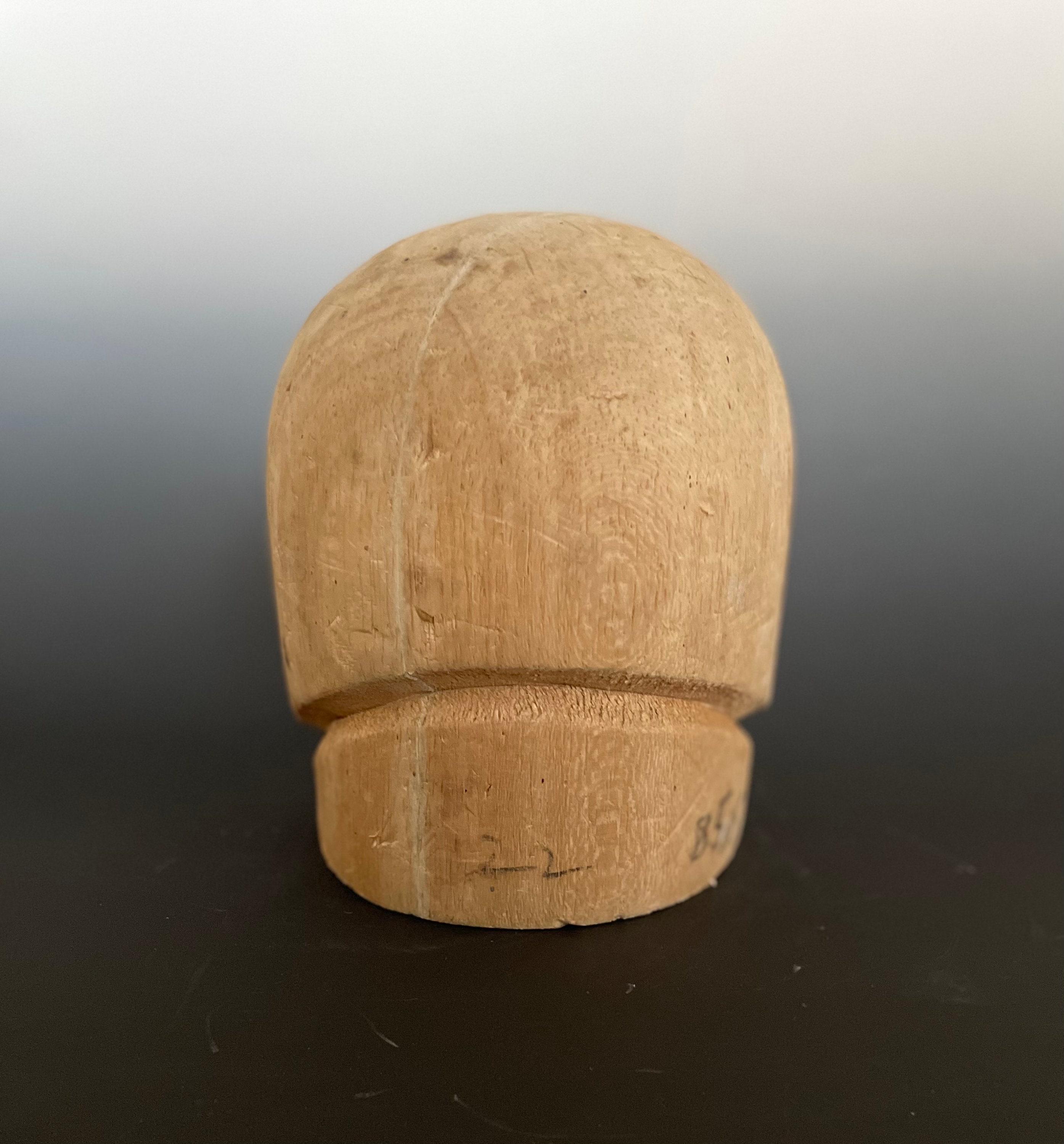 Milliner Antique Hat Form Block Balsa Wood - Etsy