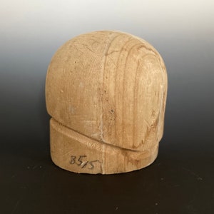 Milliner Antique Hat Form Block Balsa Wood - Etsy
