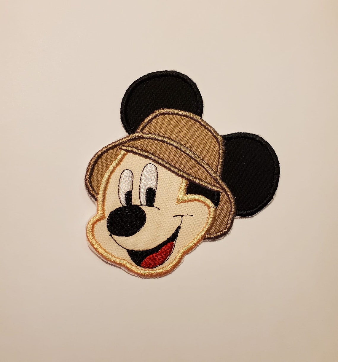 Outback Mickey Mouse Head Applique Design 4x4 5x7 and 6x10 Instant ...